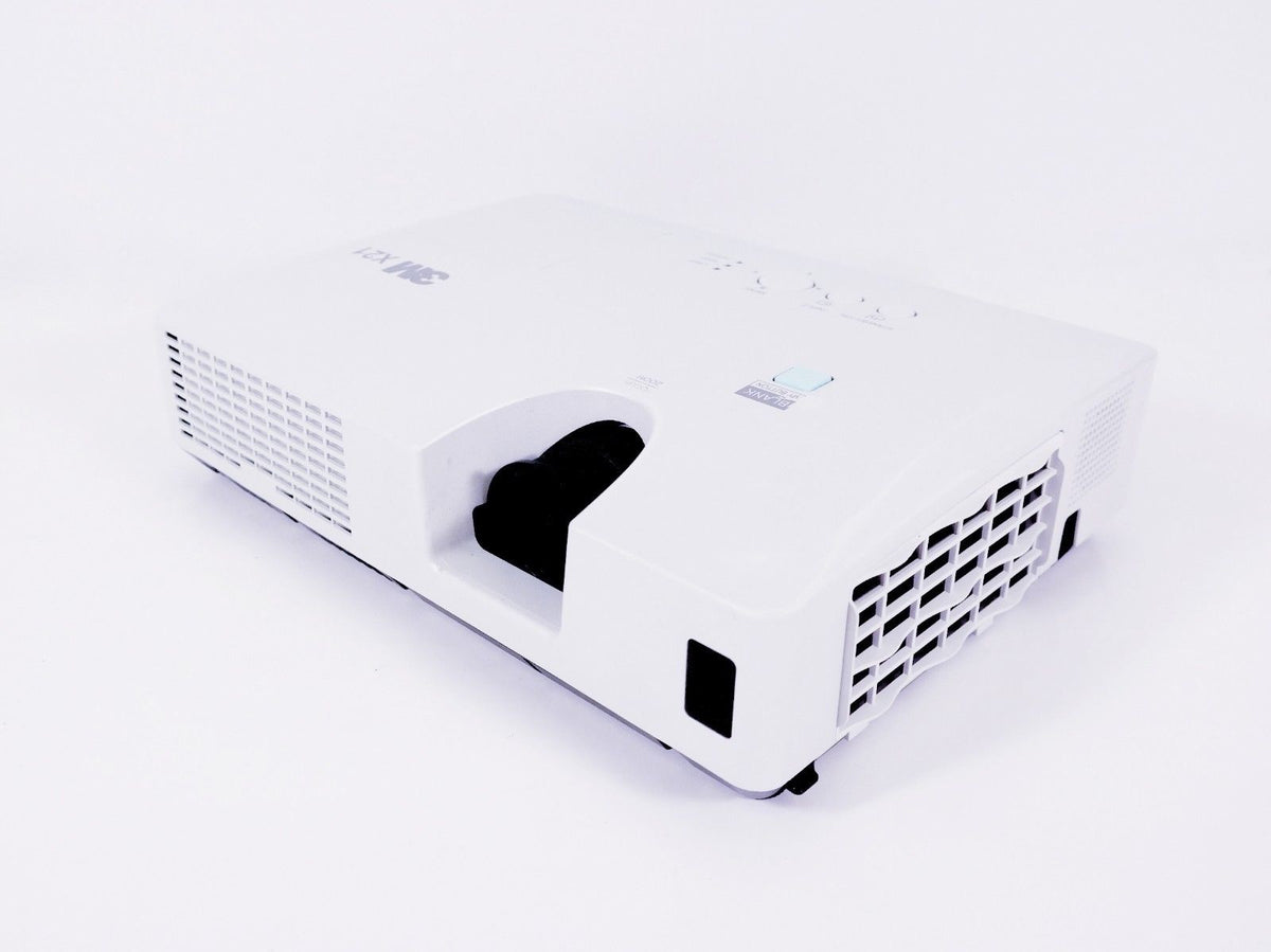 3M X21 3LCD Projector Portable 2700 ANSI HD 1080i HDMI-adapter Remote ...