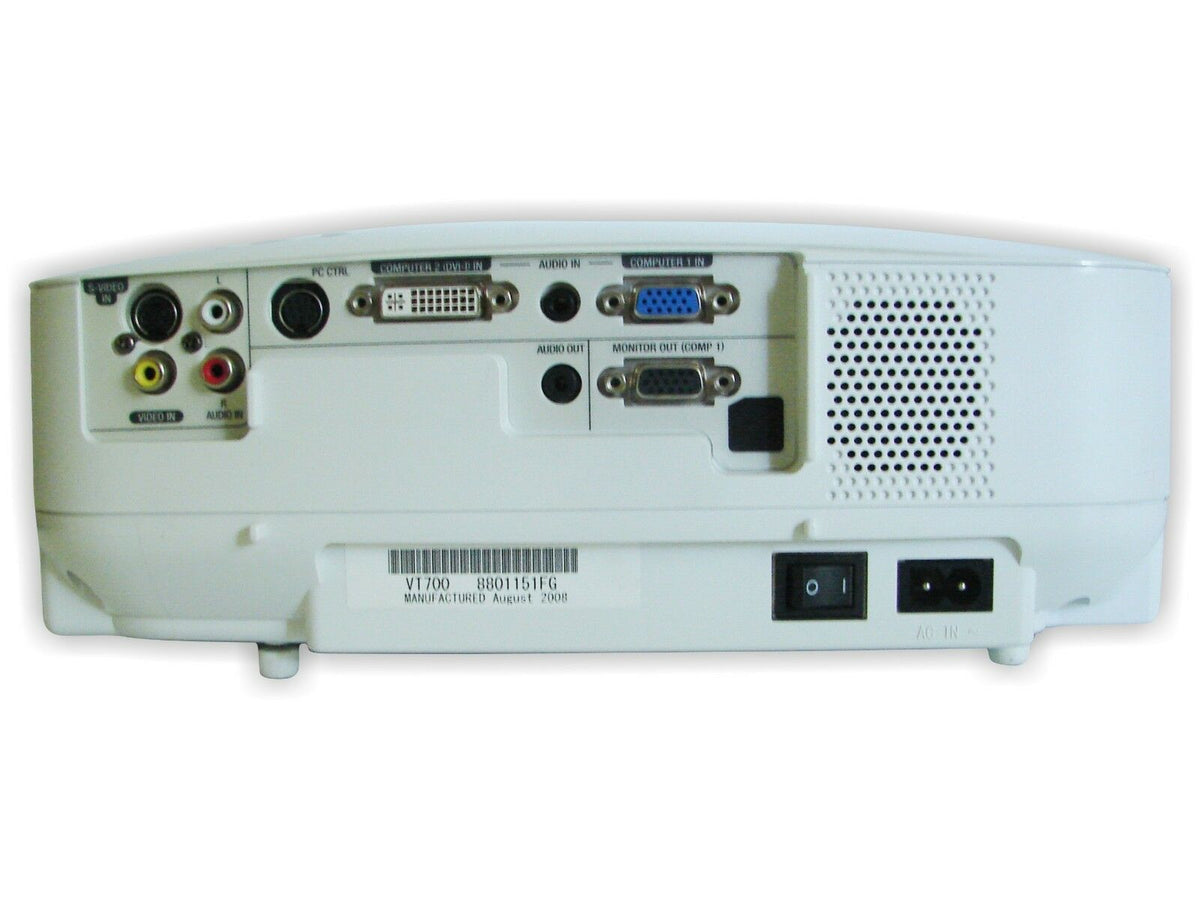NEC VT700 LCD Projector 3000 Lumens HDMI-adapter HD 1080i w/Remote ...